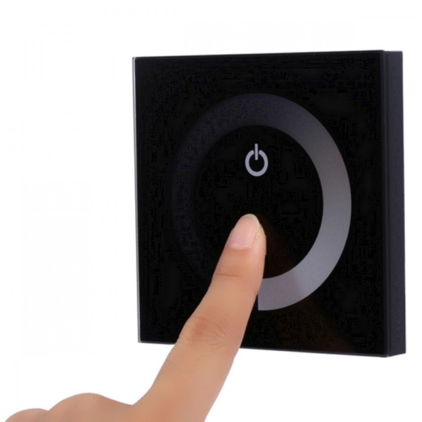 Single Colour LED Touch Sensitive Wall Dimmer